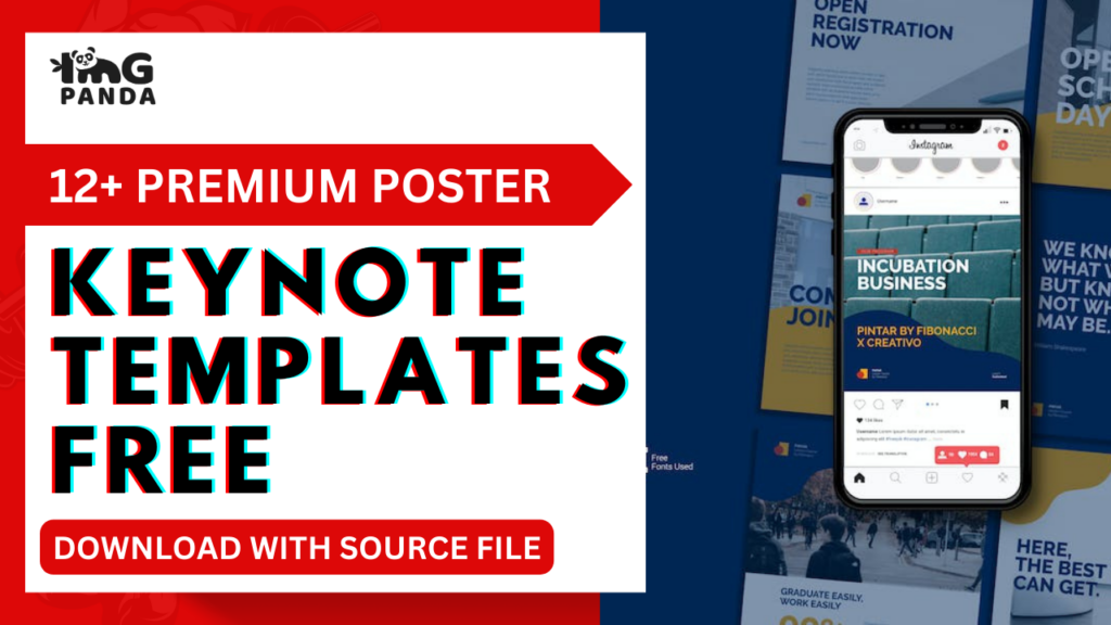 12+ Premium Poster Keynote Templates Free Download – IMGPANDA – A Free ...