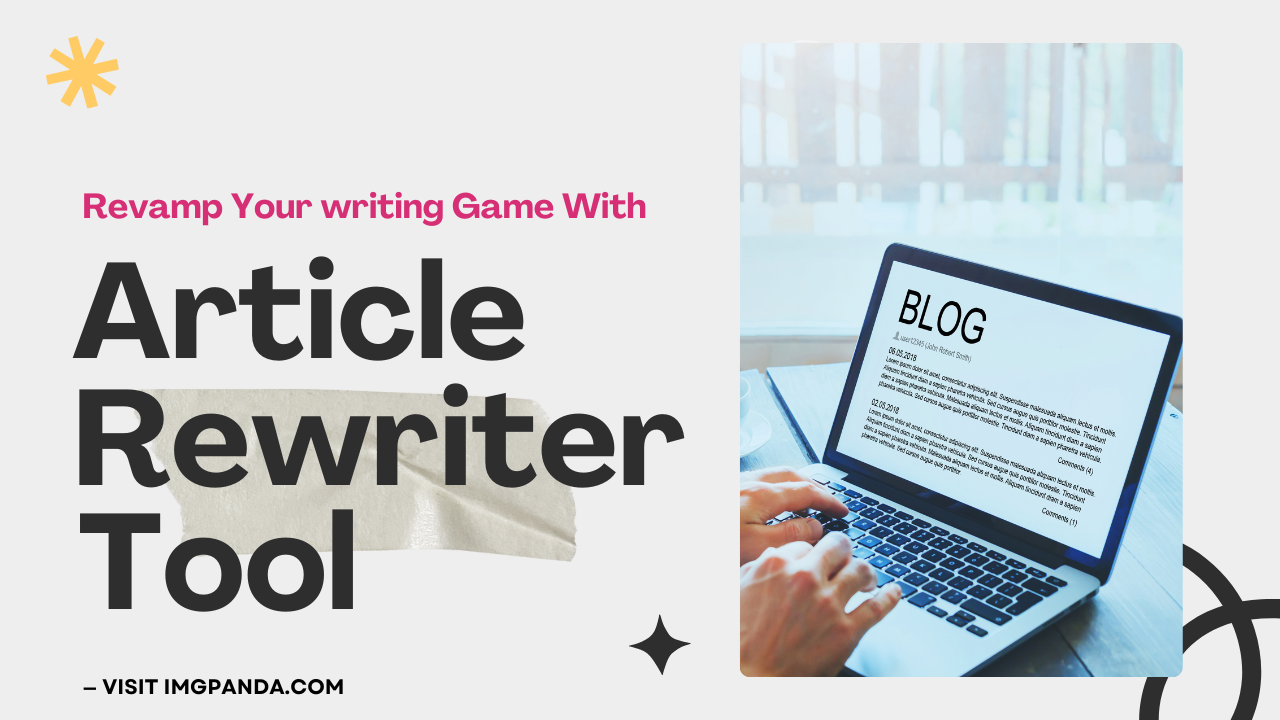 Article Rewriter | IMGPANDA - A Free Resources Website