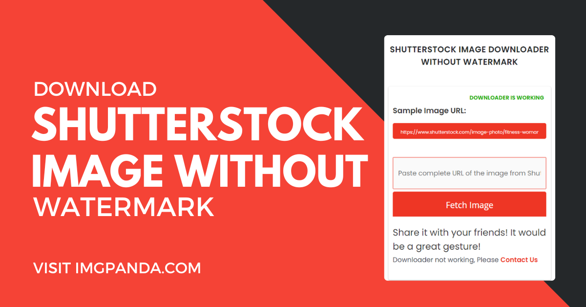 ShutterStock Image Downloader Without Watermark | IMGPANDA