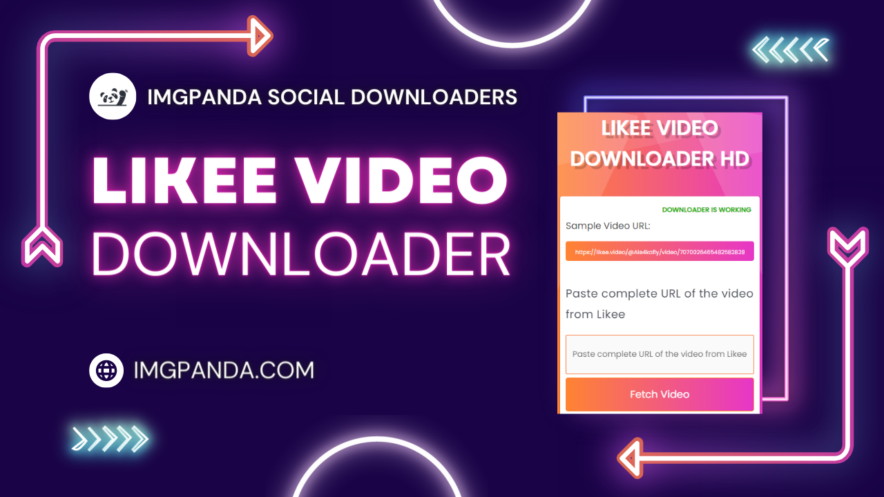 Likee Video Downloader HD | IMGPANDA - A Free Resources Website