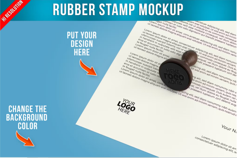 Premium Rubber Stamp Mockup Free Download – IMGPANDA – A Free Resources ...