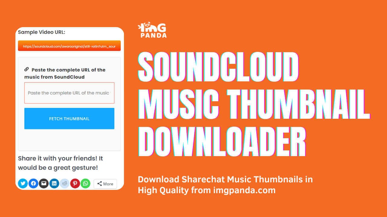 SoundCloud Music Thumbnail Downloader | IMGPANDA - A Free Resources Website
