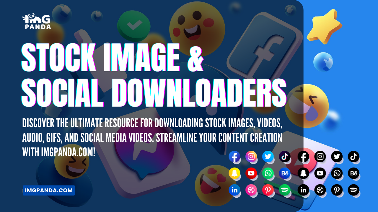 All Stock Image & Social Downloaders | IMGPANDA - A Free Resources Website