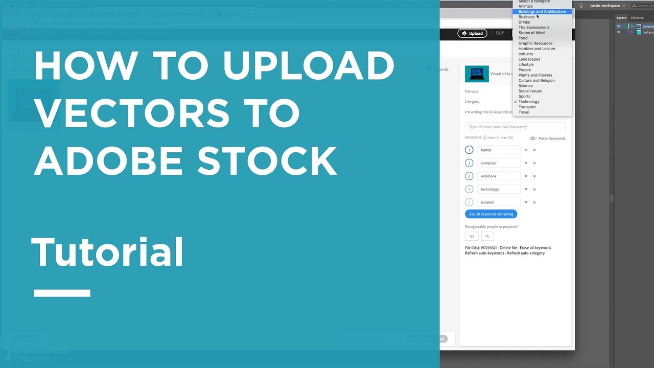 Uploading Vector to Adobe Stock: Simple Steps – IMGPANDA – A Free ...