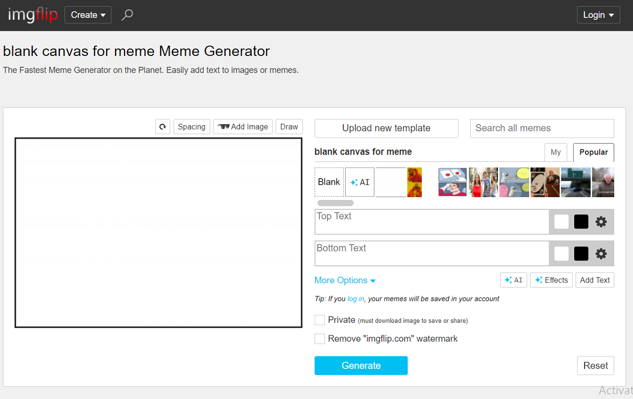 Creative Edit: Imgflip’s Canvas Unleashed – IMGPANDA – A Free Resources Website