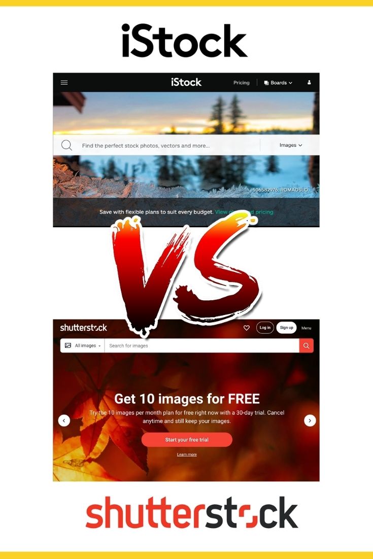 Choosing the Best: iStock vs Shutterstock | IMGPANDA - A Free Resources ...