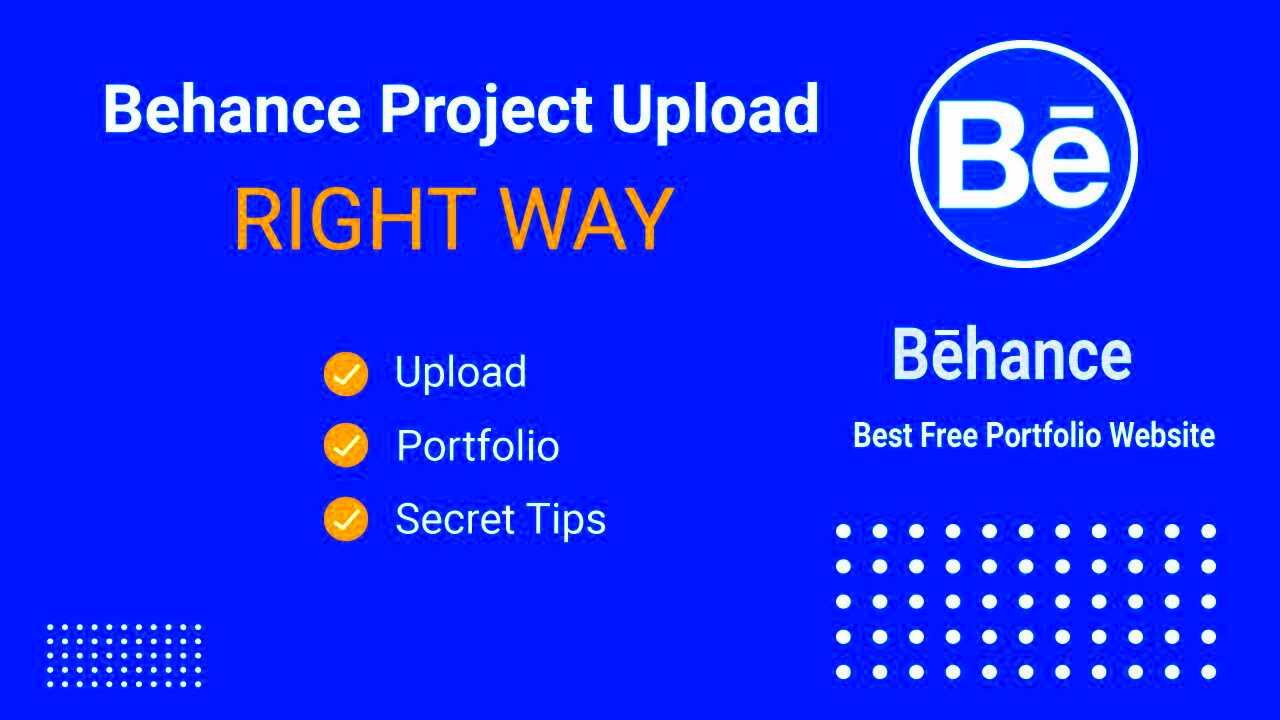 How to Share a Project on Behance – IMGPANDA – A Free Resources Website