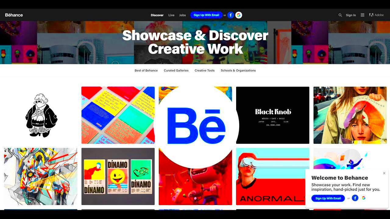 What is Behance and how it works – IMGPANDA – A Free Resources Website